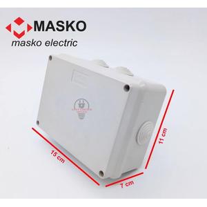 Jual MASKO JUNCTION BOX DURADOS 110X150X70 mm IP55 BOX PANEL ABS 6 ...