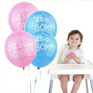 Jual balon it's a girl boy 12 inch tebal balon karakter ulang tahun hbd ...