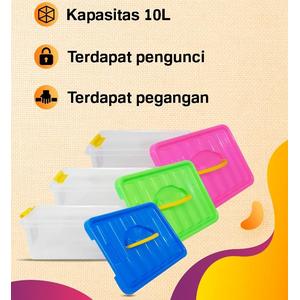 Jual Container Box SHINPO / Kontainer 10 Liter Ukuran 36.5 x 24 x 16 cm ...