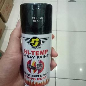 Jual Pilok Pilox Cat Semprot RJ London Hi-Temp Black (Tahan Panas) 150cc - Kota Tangerang - m ...