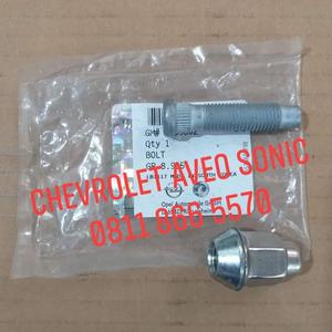 Jual Baut Roda + Mur Roda CHEVROLET AVEO SONIC ORIGINAL Presisi dan ...