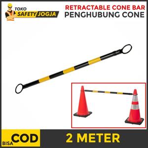 Jual RETRACTABLE CONE BAR / STICK PENGHUBUNG TRAFFIC CONE PENGHALANG ...