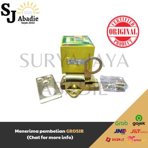 Jual Spring Knip Knife/Grendel Jendela Kodok SIYOTA GP Kuning/SN Putih ...