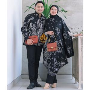 Jual Setelan Batik Dress Kaftan Couple Outfit Kondangan modern Jumbo ...