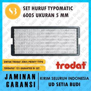 Jual Stempel Trodat Set Huruf Typomatic 6005 - Kota Surabaya - Setia ...
