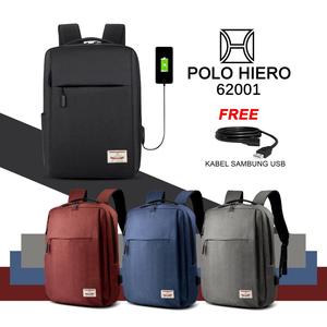 Jual (PV) Tas Ransel Laptop Polo Hiero 62001 Tas Sekolah [Free Kabel ...