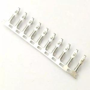 Jual pin besi konektor molex 2510 / skun besi connector white housing ...