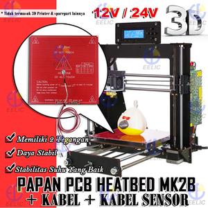 Jual PCB-PLMK2B -MIX Papan pcb heatbed mk2b plastik 3d printer dual ...