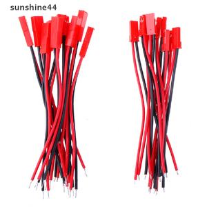 Jual Sunshine 20pcs 2 Pin connector male female jst plug cable 22 awg ...