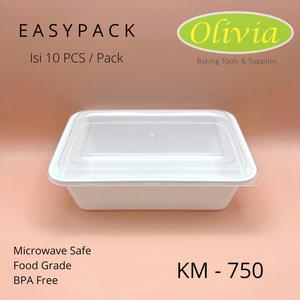 Jual Thinwall Easy Pack Easypack KM 750 ML KM-750 Putih Bening Grosir - Bening - Jakarta Barat ...