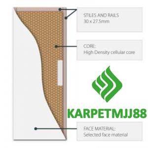 Jual EFENHONER Honeycomb Paper Coat Honey Comb Core Door Pintu Kusen ...