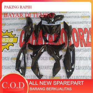 Jual Full Body Halus / Cover Body Motor Honda Blade Lama Hitam & oren ...