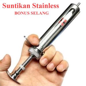 Jual Suntikan Stainless Alat Suntik Besi Suntik 20ml 10ml Suntikan ...