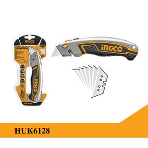 Jual Ingco HUK6128 Pisau Cutter Serbaguna Tajam Utility Knife HUK 6128 ...