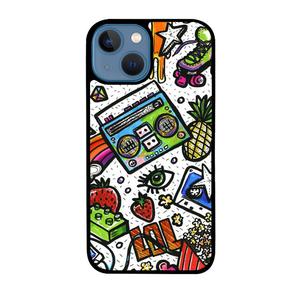 Jual Casing Custom iPhone 13 Mini Doodle Art Radio P0682 - Kota ...