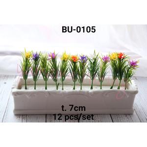 Jual BU-0105 Topper hiasan kue tart cake rumput bunga daun tanaman ...