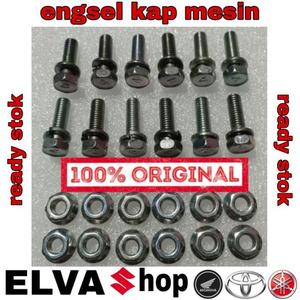 Jual Original Baut Engsel Kap Mesin Toyota Hardtop 1F 2F Bj Fj Hj Fj40 ...