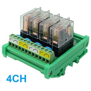Jual 4 Channels Din Rail Mount Interfa Relay Modu Omron - Kota Depok ...