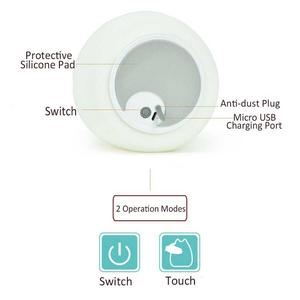 Jual LM071 Boneka kucing Lampu tidur beruba warna warni sensor sentu ...