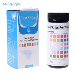 Jual COLO 50pcs Water Quality Analyzer Test Strips 6in1 Test Paper PH ...