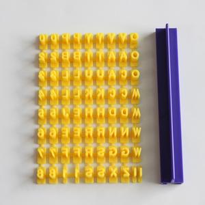 Jual DIY Cetakan dengan Bahan Plastik dan Bentuk Huruf Alfabet untuk ...