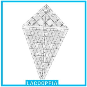 Jual Acrylic Quilting Template Ruler Patchwork Measuring Periwinkle for ...