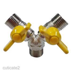 Jual [CUTICATE2] Two Way Gas Pipeline Splitter Control Valve Y ...