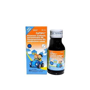 Jual FLUTOP C SIRUP 60 ML IFARS / OBAT BATUK ANAK / OBAT DEMAM ANAK ...