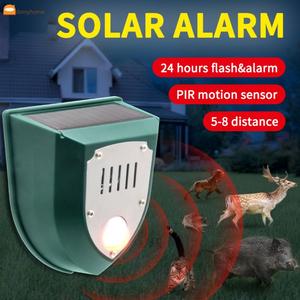 Jual 6LED Solar Sound Light Alarm Motion Sensor Siren Sound - Jakarta ...