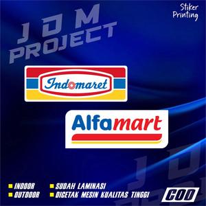 Jual sticker printing IINDOMARET DAN ALFAMART (Ready Stock) - Indomaret ...