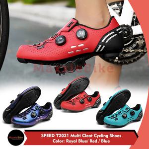 Promo Sepatu Sepeda SPEED Roadbike MTB T2021 Multi Cleat Men Women ...