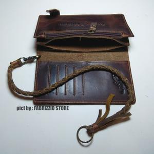 Jual DOMPET PANJANG PRIA COWOK MODEL KEKINIAN KULIT + RANTAI KULIT ...