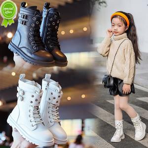 Jual Sepatu bot Martin anak perempuan British style catwalk Berkualitas ...