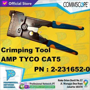Jual AMP / TYCO / COMMSCOPE Tang / Crimping Tool RJ45 Cat5 / Tang ...