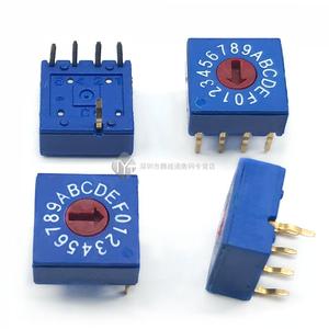 Jual 0-F Rotary Coding Switch Dip Switch 16 Ar Pcb Encoder - Jakarta ...