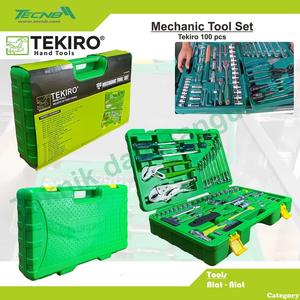 Jual TEKIRO Mechanic Tool Set 100 pcs - Kab. Kediri - Tools Box ...