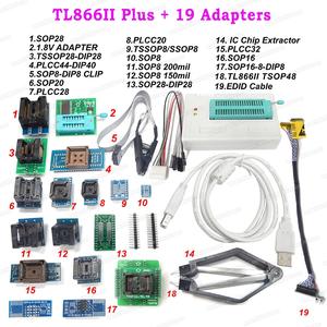 Jual Minipro Tl866Iplus Universal Bios Programmer + 27 It Ic - Kota ...