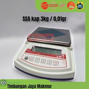 Jual timbangan emas, lab, analitycal, sayaki ssa 3000gr x 0,01gr - Jakarta Utara - timbangan ...