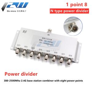 Jual N-Type Power Divider Eight Power Divider 380-2500Mhz 2.4G ...