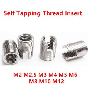 Jual M2 M2.5 M3 M4 M5 M6 M8 M10 M12 Self Tapping Thread Insert ...