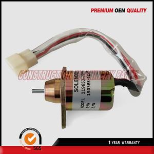 Jual 119653-77950 Stop Sonoid Valve 12V For Yanmar Engine - Jakarta ...