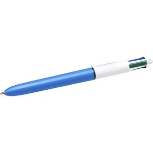 Jual BIC Original 1.0 mm 4 Colors Ballpoint Pen Bolpen 4 Warna - Blue ...