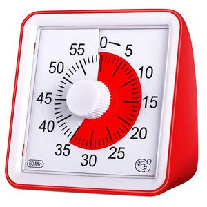 Jual promo Timer for 60 Timer 3 Visual Kids Red Analog Silent Kids ...