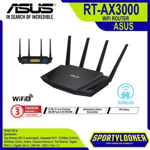 Jual ASUS RT-AX3000 Dual Band Router Wifi 6 - Kota Depok - SportyLooker ...