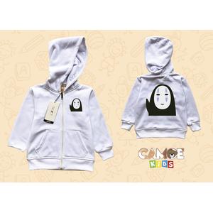 Jual Jaket Hoodie zip Anak KIDS Anime Spirited Away KaoNashi CHibi ...