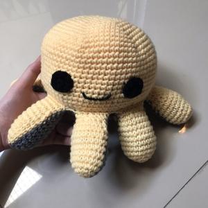 Jual Reversible Octopus Crochet (Rajut) Amigurumi Plushie [big] CUSTOM ...