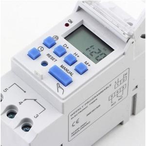 Jual TIMER DIGITAL 16A 220V / programmable digital timer switch din rail - Kota Surabaya - bisri ...
