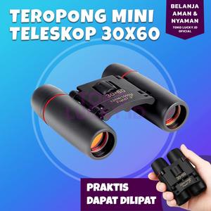 Jual Teropong Mini Jarak Jauh Binocular Alat Camping 30x60 Folding ...