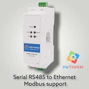 Jual Industrial Serial RS485 to Ethernet TCP IP converter ModBus USR ...