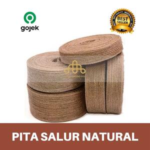 Jual Pita Goni Salur Natural Lebar 1cm 2cm 3cm 3,8 cm - Pita Imlek ...